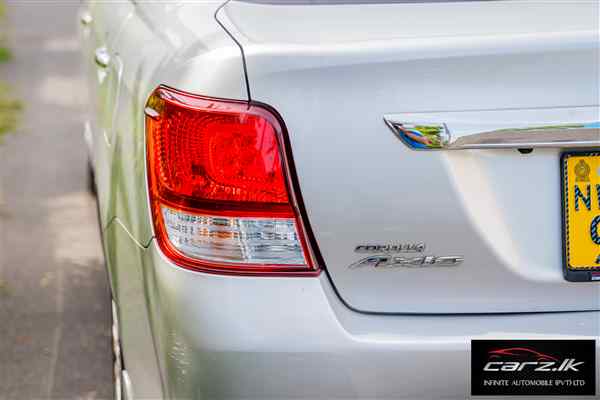 TOYOTA AXIO HYBRID G GRADE 2014 SILVER FOR SALE - Carz.lk