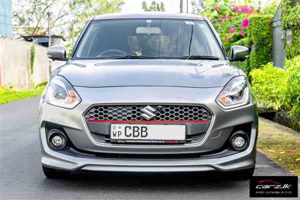 SUZUKI SWIFT RS TURBO 2017 SILVER FOR SALE - Carz.lk