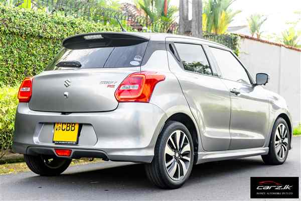 SUZUKI SWIFT RS TURBO 2017 SILVER FOR SALE - Carz.lk