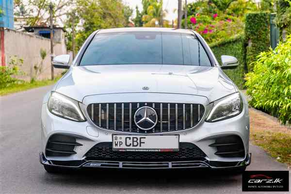 MERCEDES BENZ C200 AMG PREMIEM SILVER FOR SALE - Carz.lk