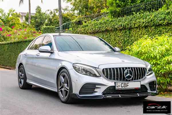 MERCEDES BENZ C200 AMG PREMIEM SILVER FOR SALE - Carz.lk