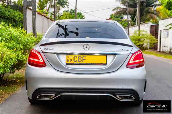 MERCEDES BENZ C200 AMG PREMIEM SILVER FOR SALE - Carz.lk