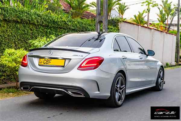 MERCEDES BENZ C200 AMG PREMIEM SILVER FOR SALE - Carz.lk