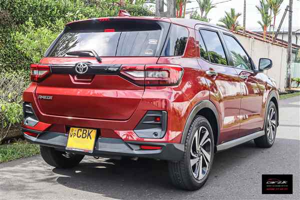 TOYOTA RAIZE Z GRADE 2020 WINE RED FOR SALE - Carz.lk