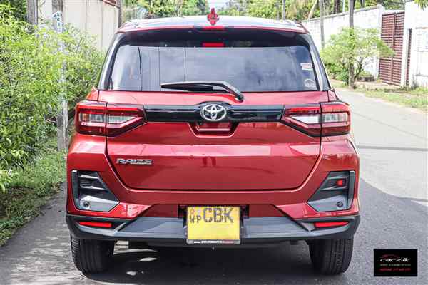 TOYOTA RAIZE Z GRADE 2020 WINE RED FOR SALE - Carz.lk